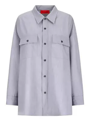 THELATEST Buttoned Pocket Shirt - Grey