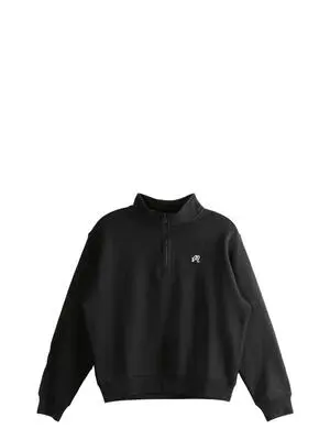 MALBON Malbon Golf Zip Sweatshirt Black