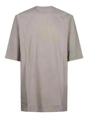 Rick Owens Jumbo Short-sleeve Cotton T-shirt - Neutrals