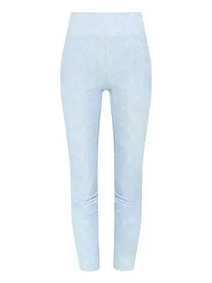 LoveShackFancy Bow Pattern Legging - Blue