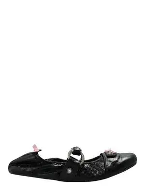 Balenciaga Ring Studded Pumps - Black