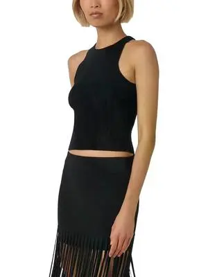 TOCCIN Avery Racer Tank - Black