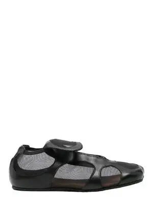 EGONLAB EGONlab. Black Cut-Out Leather Sneakers Black