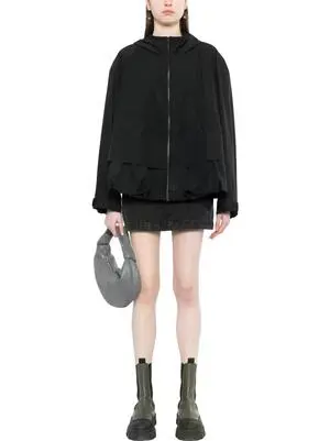 JNBY Drawstring Hem Hooded Jacket - Black