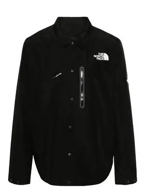 The North Face Logo-appliqué Shirt Jacket - Black