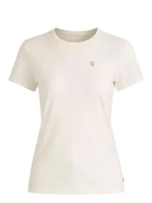 BOSS Cream Crew Neck T-shirt - Neutrals
