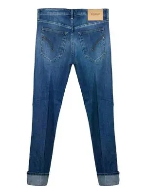 DONDUP Cuffed Denim Jeans - Blue