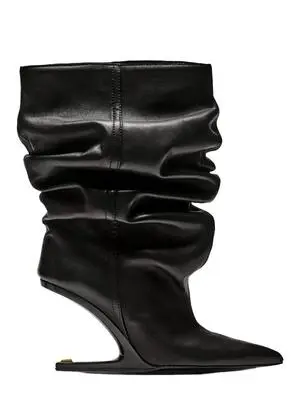 Balmain No Wedge Ankle Boots - Black