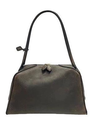ALAÃA Alaïa Medium Shoulder Bag - Ebene