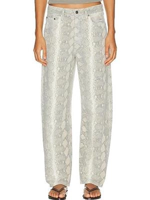 Citizens Of Humanity Miro Long Relaxed Jean - Python
