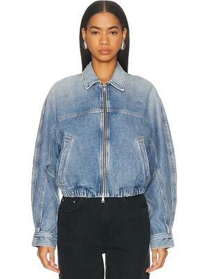 AGOLDE Dixon Cocoon Bomber Jacket - Outbreak