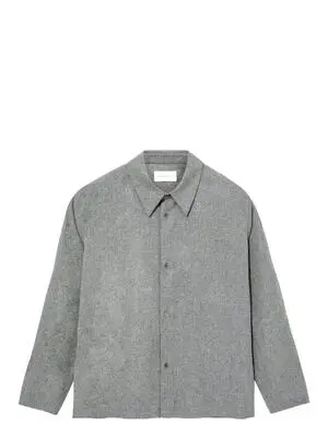 BERNER KUHL Cordial Biella Button-down Pocket Shirt - Grey