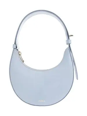 Furla Furla Crescent Zip Mini Tote Bag Blue