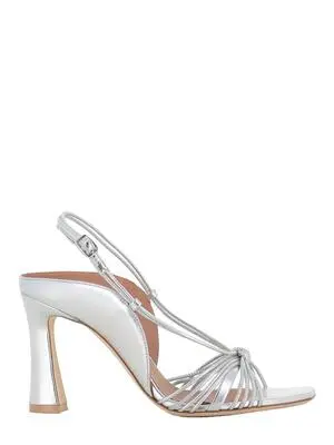 MALONE SOULIERS Nomi Leather Sandals - Silver