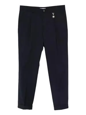 MANUEL RITZ Turn-up Chinos - Blue