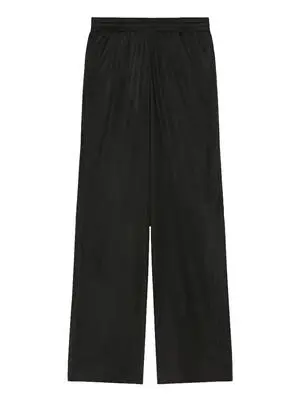 Givenchy Elastic-waist Wide-leg Trousers - Black