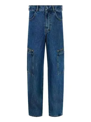 Givenchy Zip-detail Cargo Pants - Blue