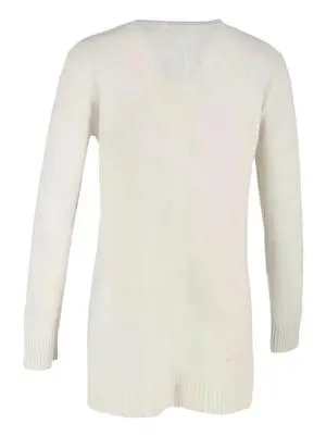 Max Mara Selina Oversized Wool Sweater - White