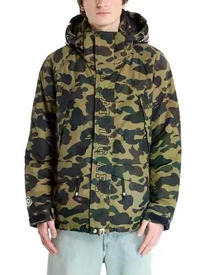 A BATHING APE 1st Camo Shark Detail Jacket - Green
