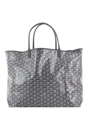 Goyard Saint Louis Coated Canvas Gm Tote Bag - Grey