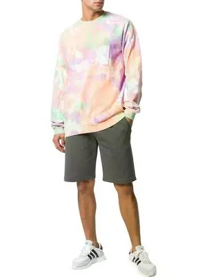 Adidas X Pharrell Williams Hu Holi Tie-dye Sweatshirt - Neutrals