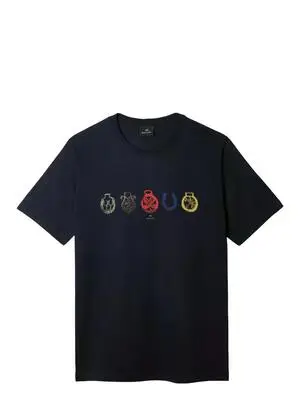 Paul Smith Graphic T-shirt - Blue