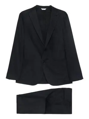 Boglioli Notched-lapel Blazer Blue