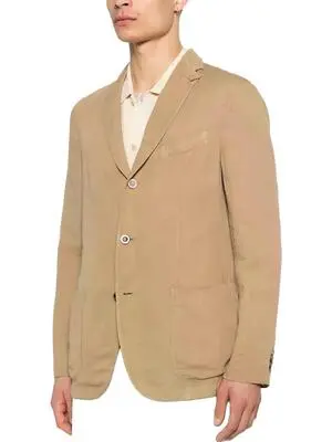 Boglioli Notched-lapel Blazer - Neutrals