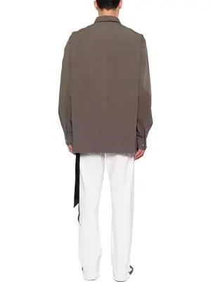Rick Owens Flap-pocket Shirt - Brown