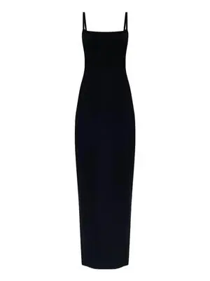 Dsquared2 Slit Maxi Dress - Black