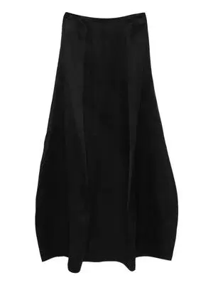 RUOHAN Onyx Cocoon Skirt - Black