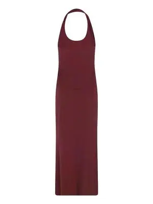 Seventy Halterneck Dress - Red