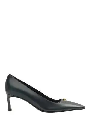 SERGIO ROSSI Embellished Pointed Toe Pumps - Blue