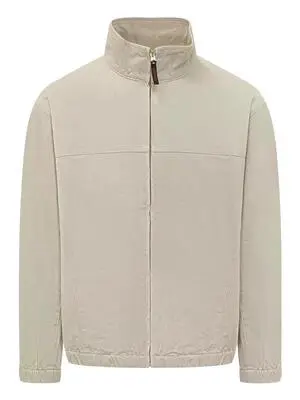 Gramicci Cotton Twill Zip Jacket - Neutrals