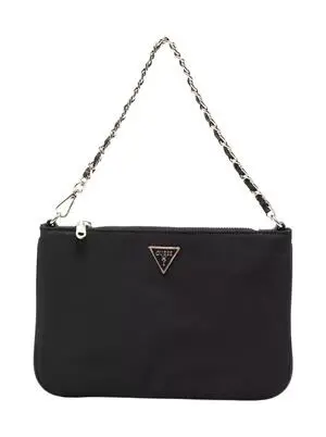 Guess Pochette With Chain Strap - Black