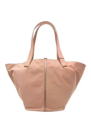 ALEXANDER SMITH Alexander Smith Large Lauren Logo Tote Bag Neutrals