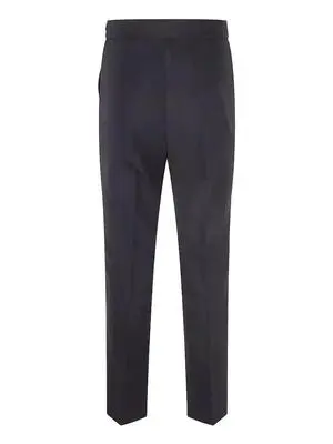 Max Mara Virgin Wool Trousers - Grey