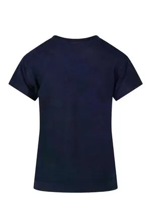 DANIELE FIESOLI Round Neck T-shirt - Blue