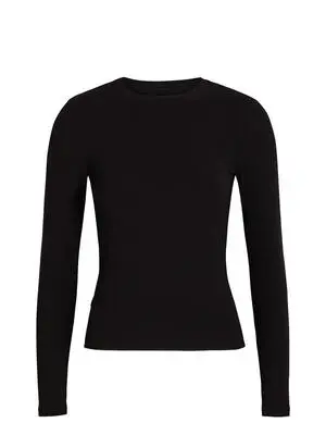 TALA 365 Ribbed Stretch-modal Top - Black