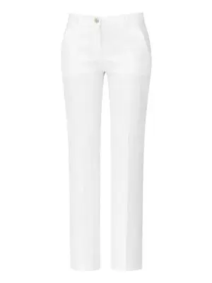 Pinko Straight-leg Trousers - White