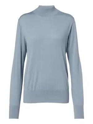 THE ROW Nari Wool Sweater Blue