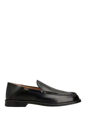 TOD'S Tod's Logo-Print Leather Loafers