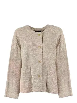 Emporio Armani Buttoned Blazer - Neutrals
