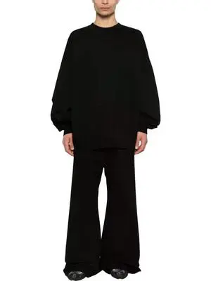 Rick Owens Tie-detail Sweatshirt - Black