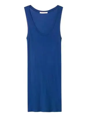 American Vintage Fitted Scoop-neck Tank Top - Blue