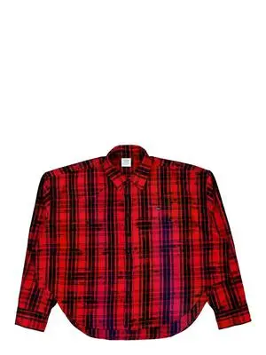 Vetements Checked Shirt - Red