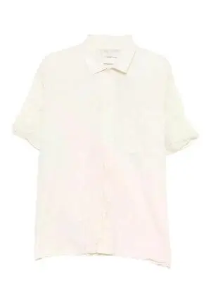GONGDID DESIGN Crinkled Textured Shirt - Neutrals