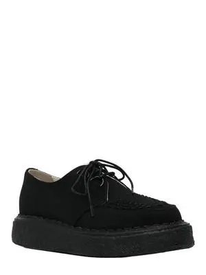 Mihara Yasuhiro Lace-up Sneakers With Rubber Sole - Black