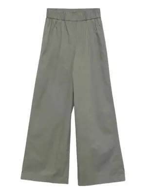Peserico Elasticated-waistband Trousers - Green