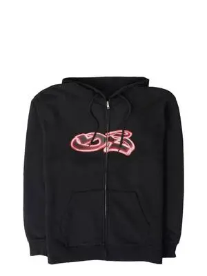 YARDSALE Graphic-Print Hoodie Black